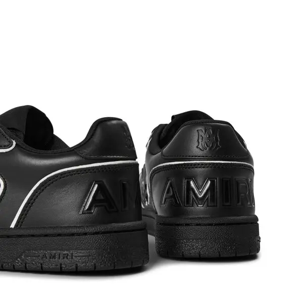 Amiri Low-top Leather Skate Sneakers With Contrast Stitching