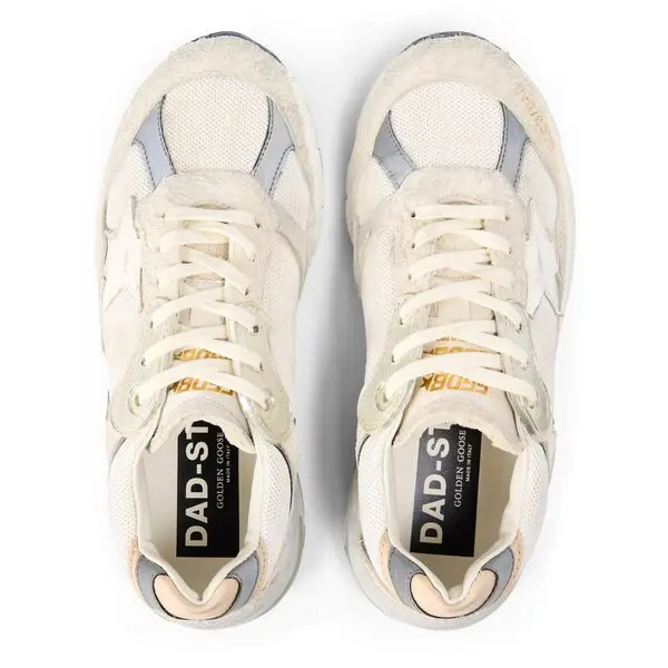 GOLDEN GOOSE Mesh Panel Sneakers - White