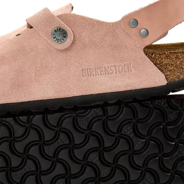 BIRKENSTOCK Suede Clogs With Adjustable Straps
