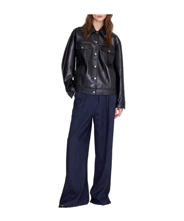 ANINE BING Rory Leather Jacket