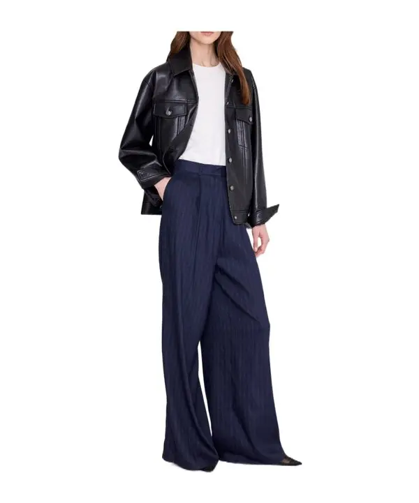 ANINE BING Rory Leather Jacket