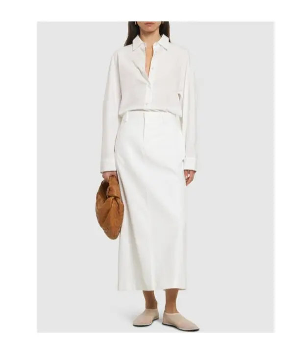 Valentino Garavani Medium Length Poplin Skirt