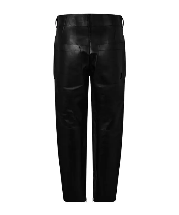 Bottega Veneta Leather Trousers