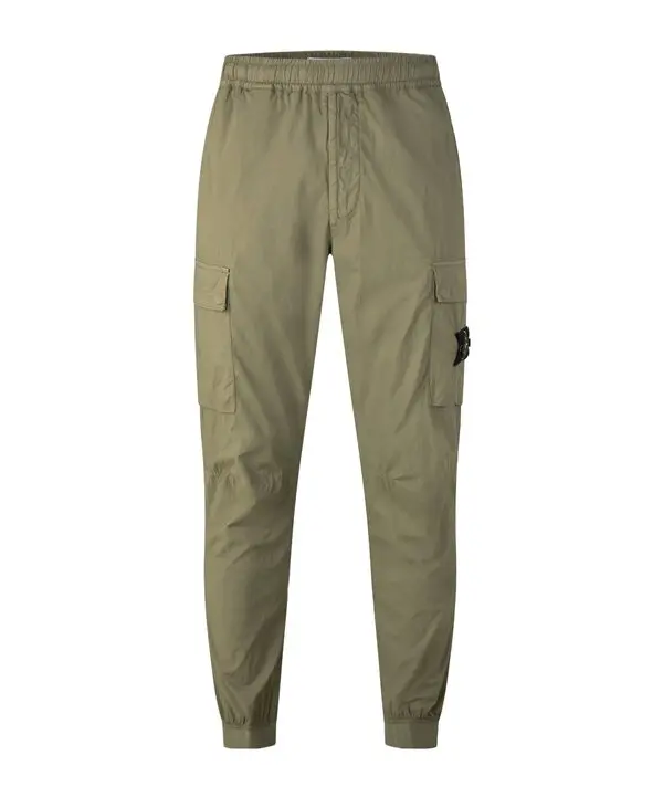 Stone Island Elastic Waist Cargo Jogger Pants