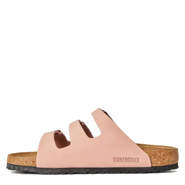 BIRKENSTOCK Florida Hex Flat Sandals - Nude