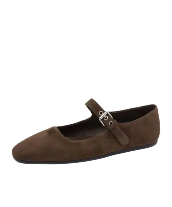 Miu Miu Logo Ballet Shoes