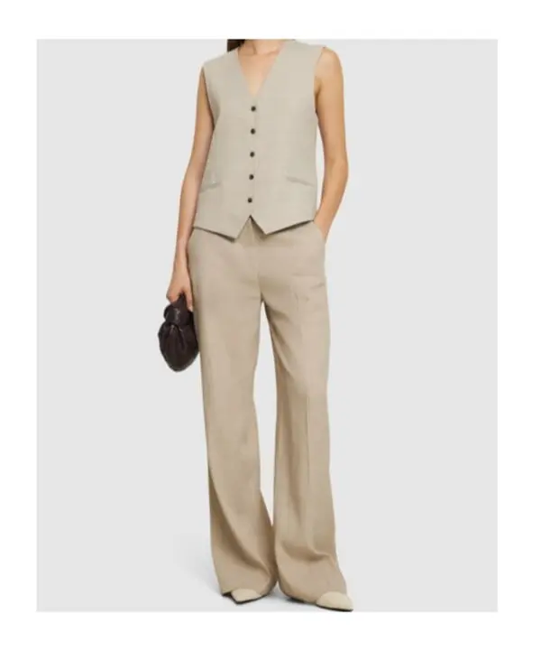 ANINE BING Belt Loop Casual Pants