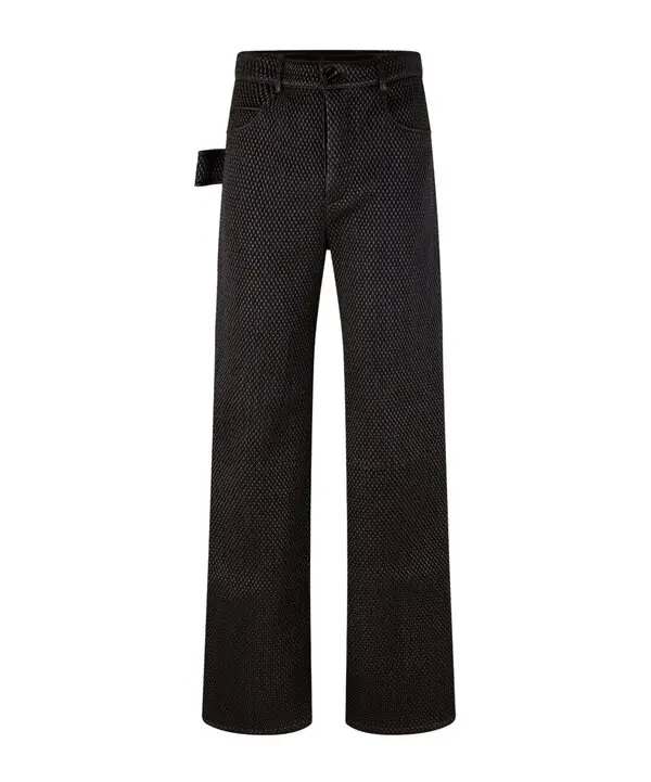 Bottega Veneta Leather Trousers