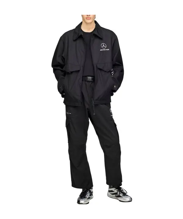 Y3 Zip Up Jacket With Wolf Graphic