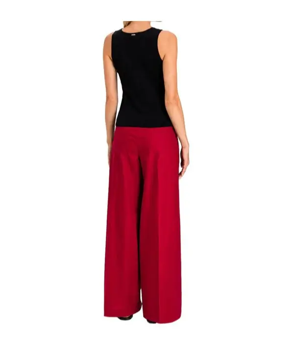 TWINSET Elastic Pleated Casual Pants