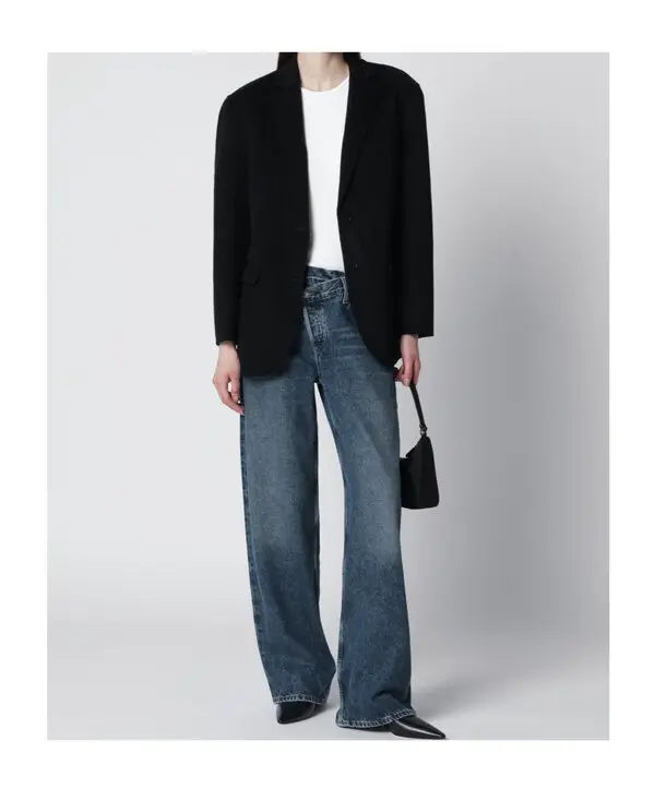 ANINE BING Quinn Single-breasted Blazer