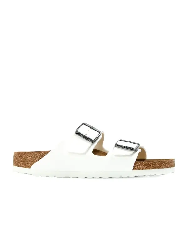 BIRKENSTOCK Arzna Adjustable Flat Sandals - White