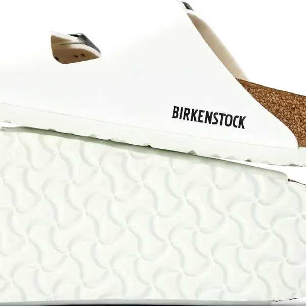 BIRKENSTOCK Arzna Adjustable Flat Sandals - White