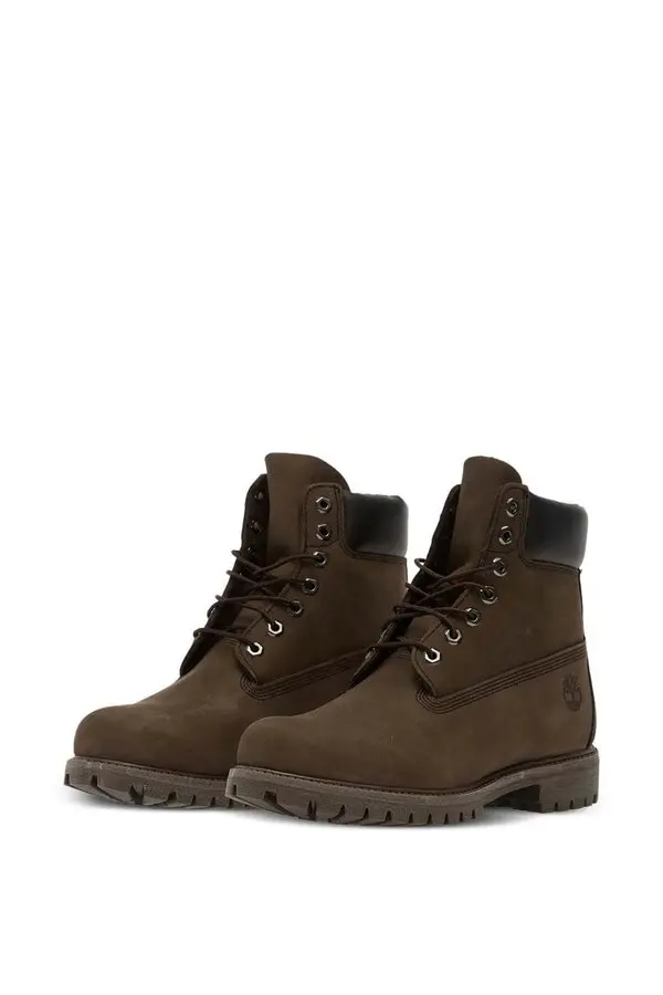 Timberland Lace-up Round Toe Boots - Brown