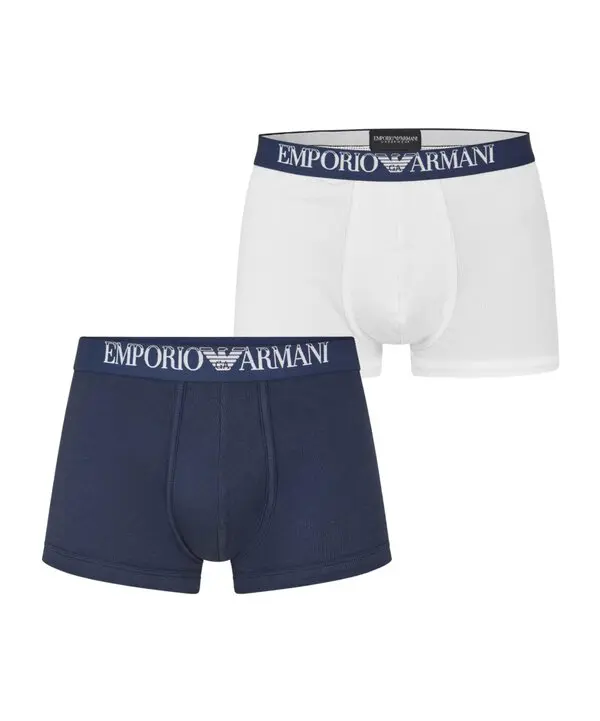 Emporio Armani Ribbed Cotton Boxer Briefs