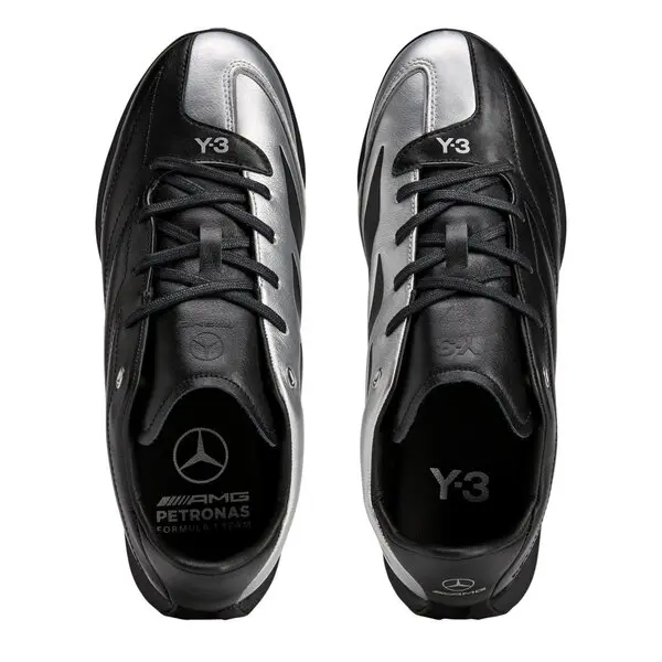 Y3 X Mercedes Amg Feroza Lo Sneakers - Black