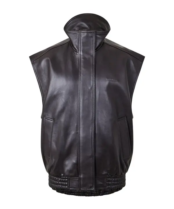Balenciaga Leather Gilet