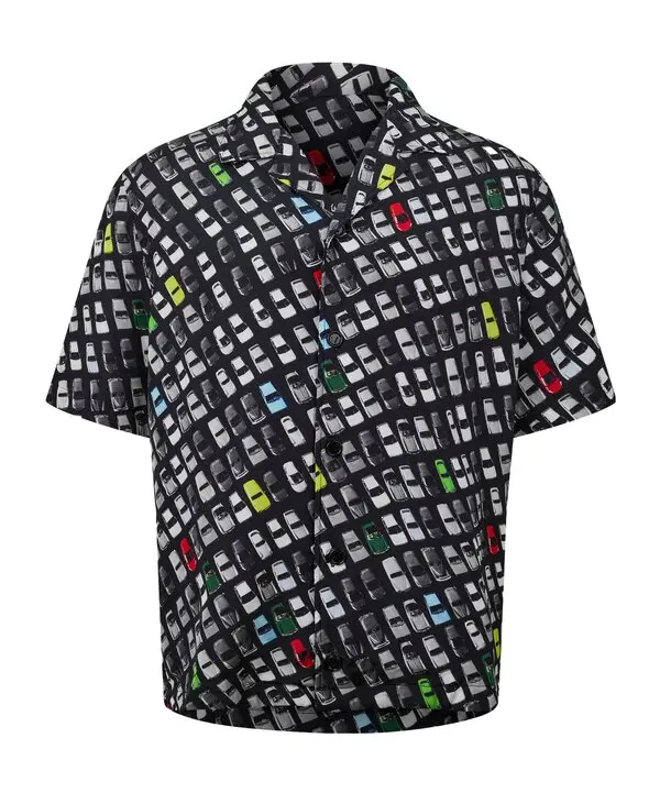 Bottega Veneta Patterned Short-sleeve Shirt