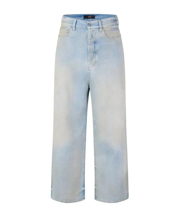 Amiri High-waisted Wide Leg Denim Jeans
