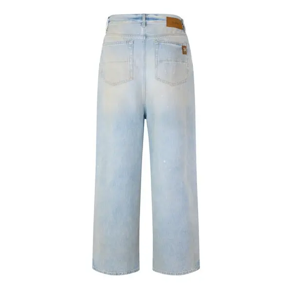 Amiri High-waisted Wide Leg Denim Jeans