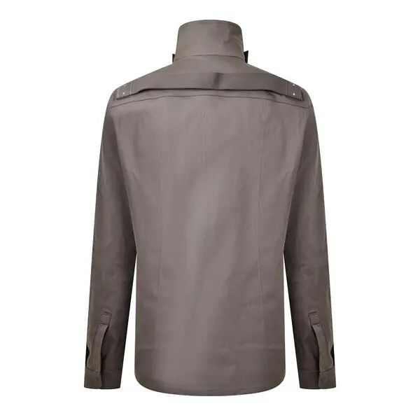 Rick Owens Taupe Zip-up Windproof Jacket