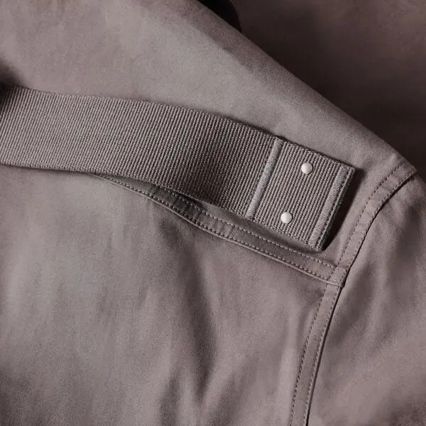 Rick Owens Taupe Zip-up Windproof Jacket