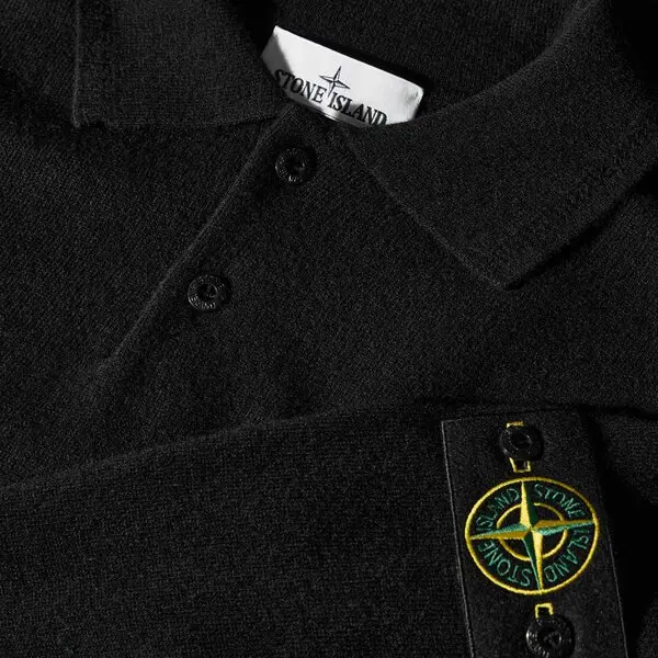 Stone Island Long-sleeve Knitwear With Emblem Detail