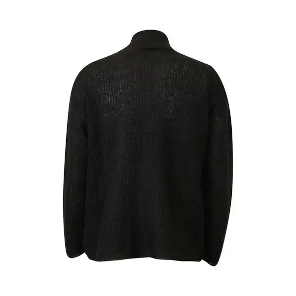 Max Mara Ribbed Turtleneck Sweater