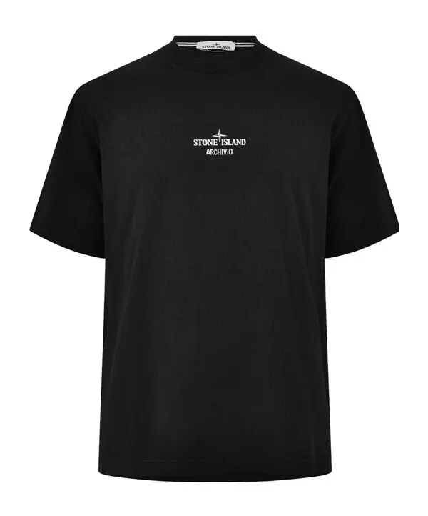 Stone Island Crew Neck Cotton Tee