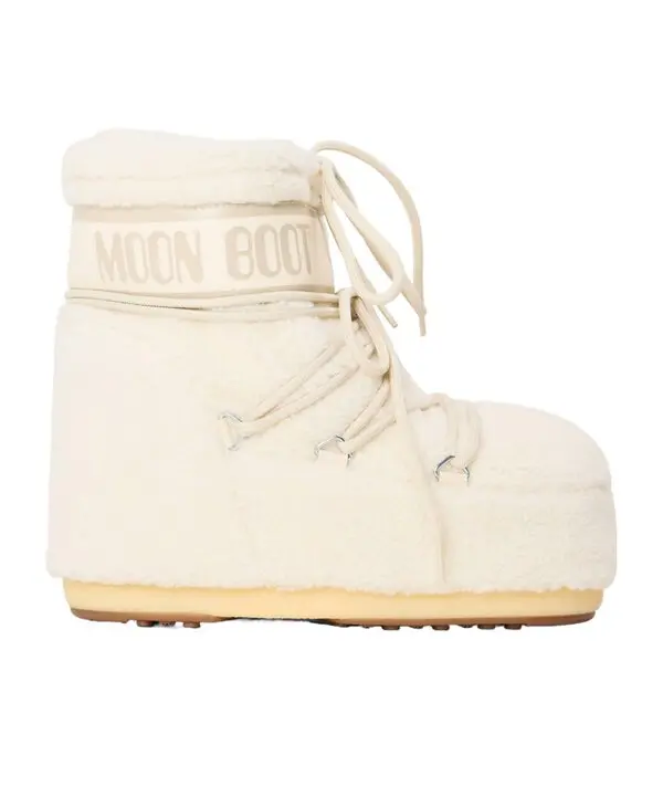 Moon Boot Fluffy Sherpa Mini Boots