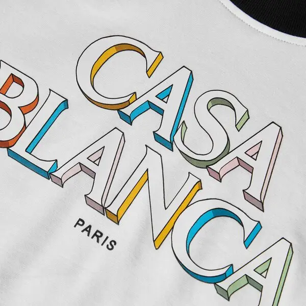 Casablanca Printed Long Sleeve T-shirt