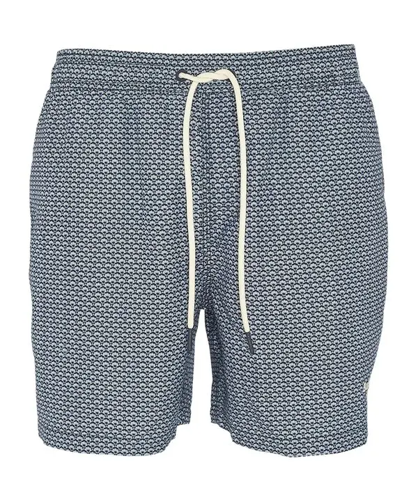 Barbour Drawstring Swim Trunks With Logo Detail