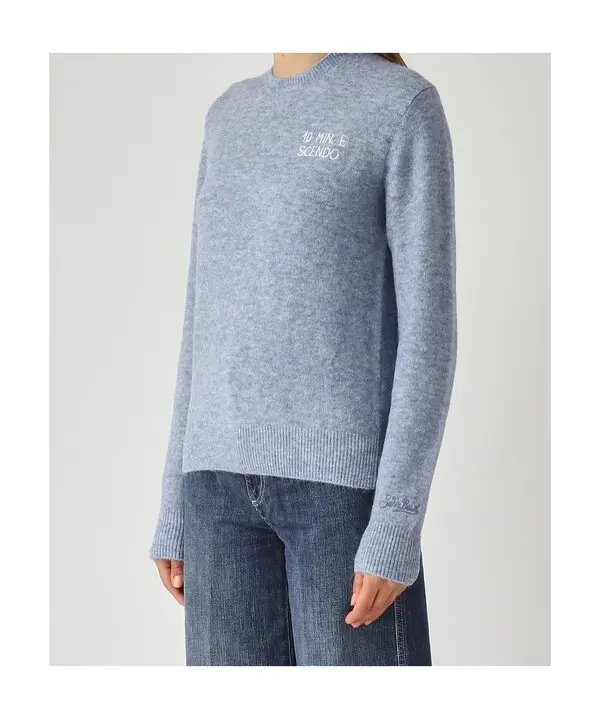 MC2 SAINT BARTH Long-sleeved Knitted Sweater