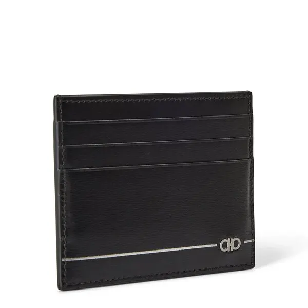 FERRAGAMO Leather Card Holder