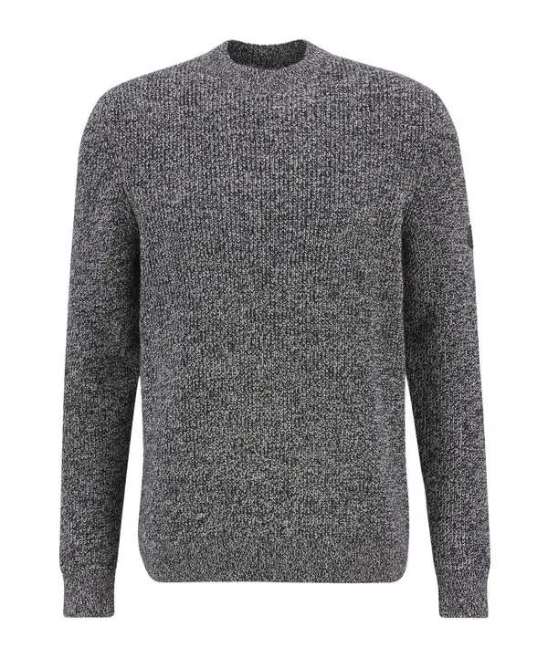Barbour International Declan Yarn Twist Crew Neck Jumper