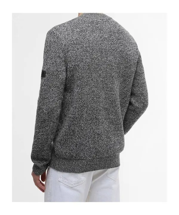 Barbour International Declan Yarn Twist Crew Neck Jumper
