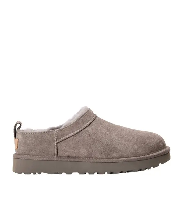 UGG Classic Ankle Boots With Sheepskin Lining - Gray