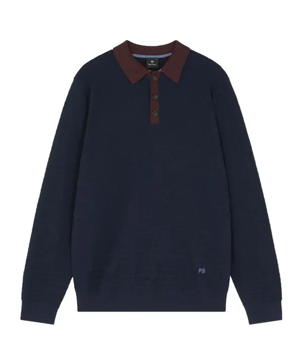 Paul Smith Long-sleeved Polo Shirt