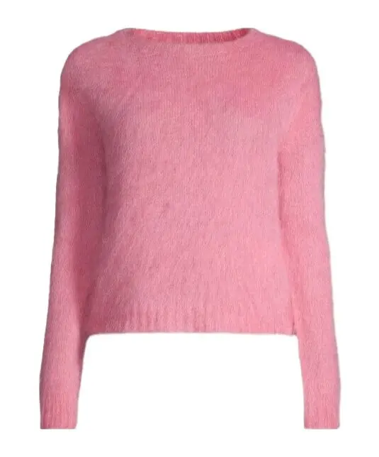 Max Mara Long-sleeved Knitted Shirt - Pink