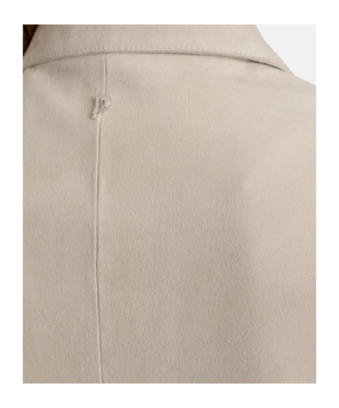 DONDUP Long-sleeved Leather Jacket