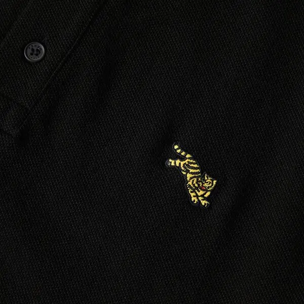 Kenzo Solid Short-sleeve Polo Shirt