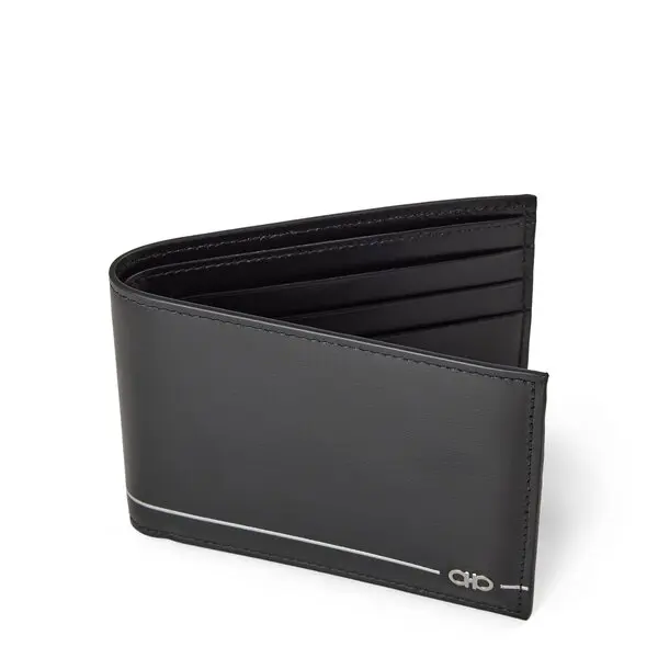 FERRAGAMO Smooth Leather Bifold Wallet