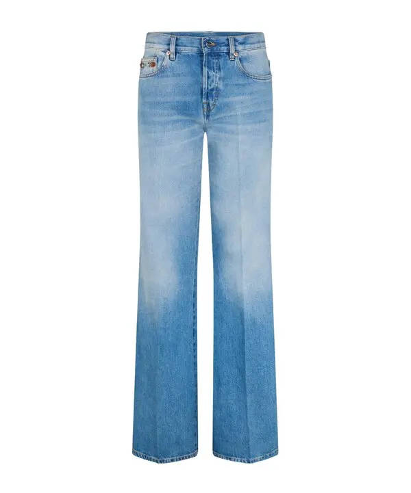 Gucci Relaxed Wide-leg Jeans