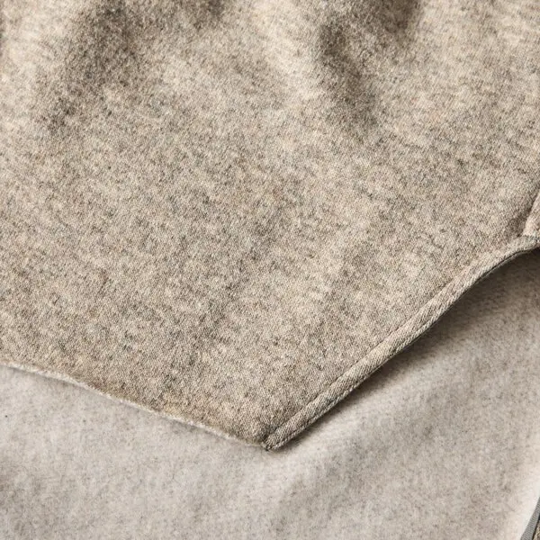 Rick Owens Heather Gray Knit Shorts