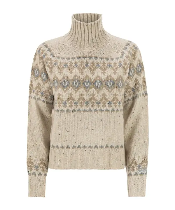 MC2 SAINT BARTH Long-sleeved Knitted Sweater