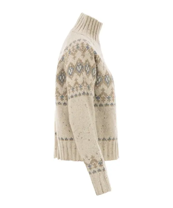 MC2 SAINT BARTH Long-sleeved Knitted Sweater
