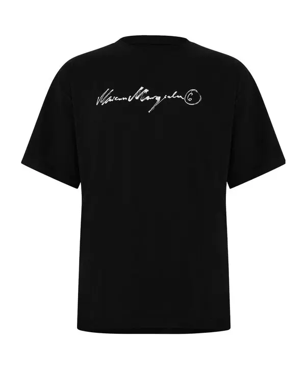 MAISON MARGIELA Crewneck Printed Tshirt