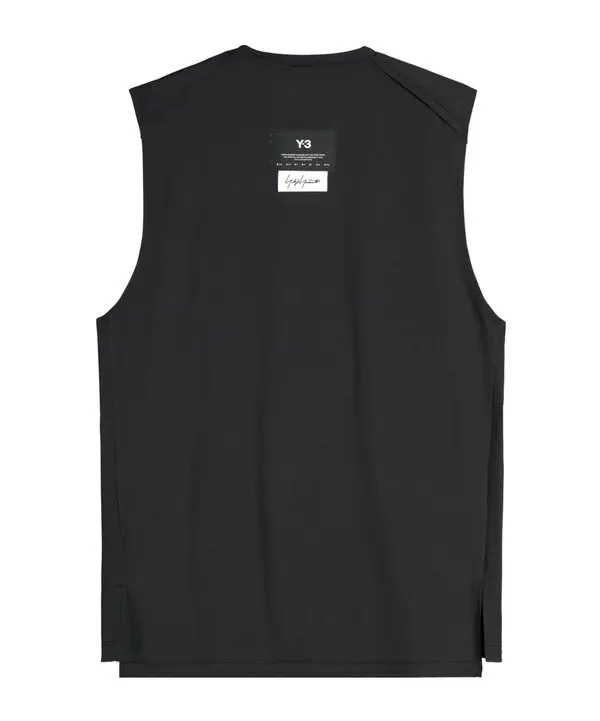 Y3 Sleeveless Running Tank Top