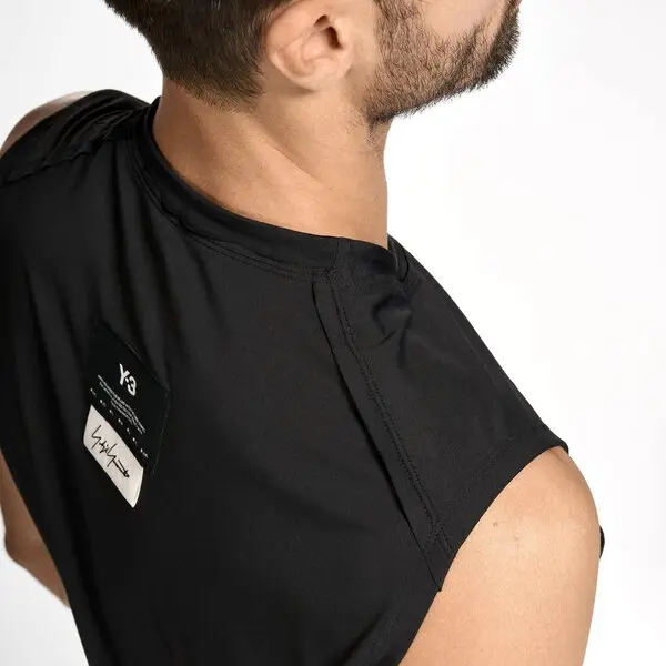 Y3 Sleeveless Running Tank Top