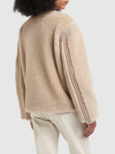 Max Mara Panno Collarless Casual Jacket